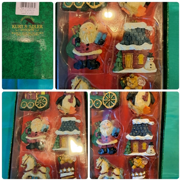 Kurt Adler Vintage Christmas Ornaments